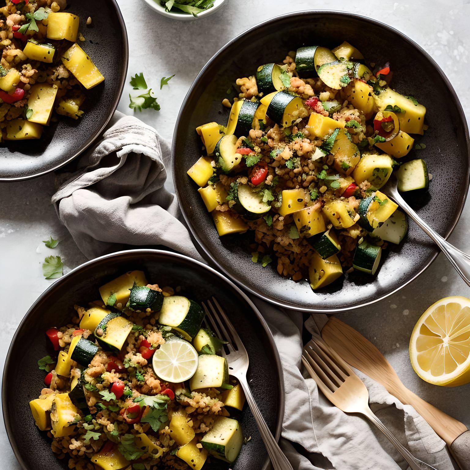 Delicious and Healthy Golden Zucchini Recipe