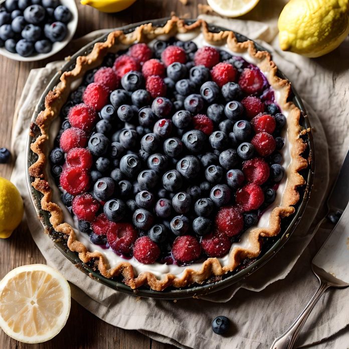 Lemon Blueberry Pie Recipe
