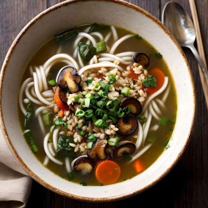 Shiitake Mushroom Soup Recipe
