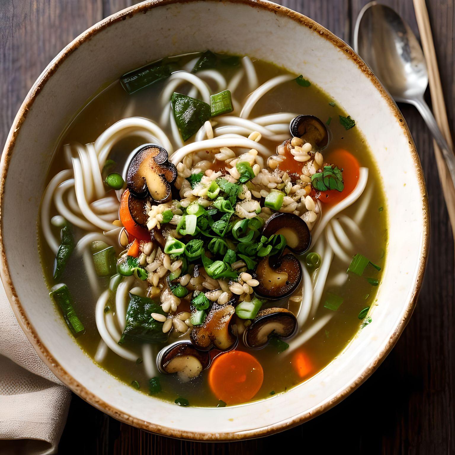Shiitake Mushroom Soup Recipe