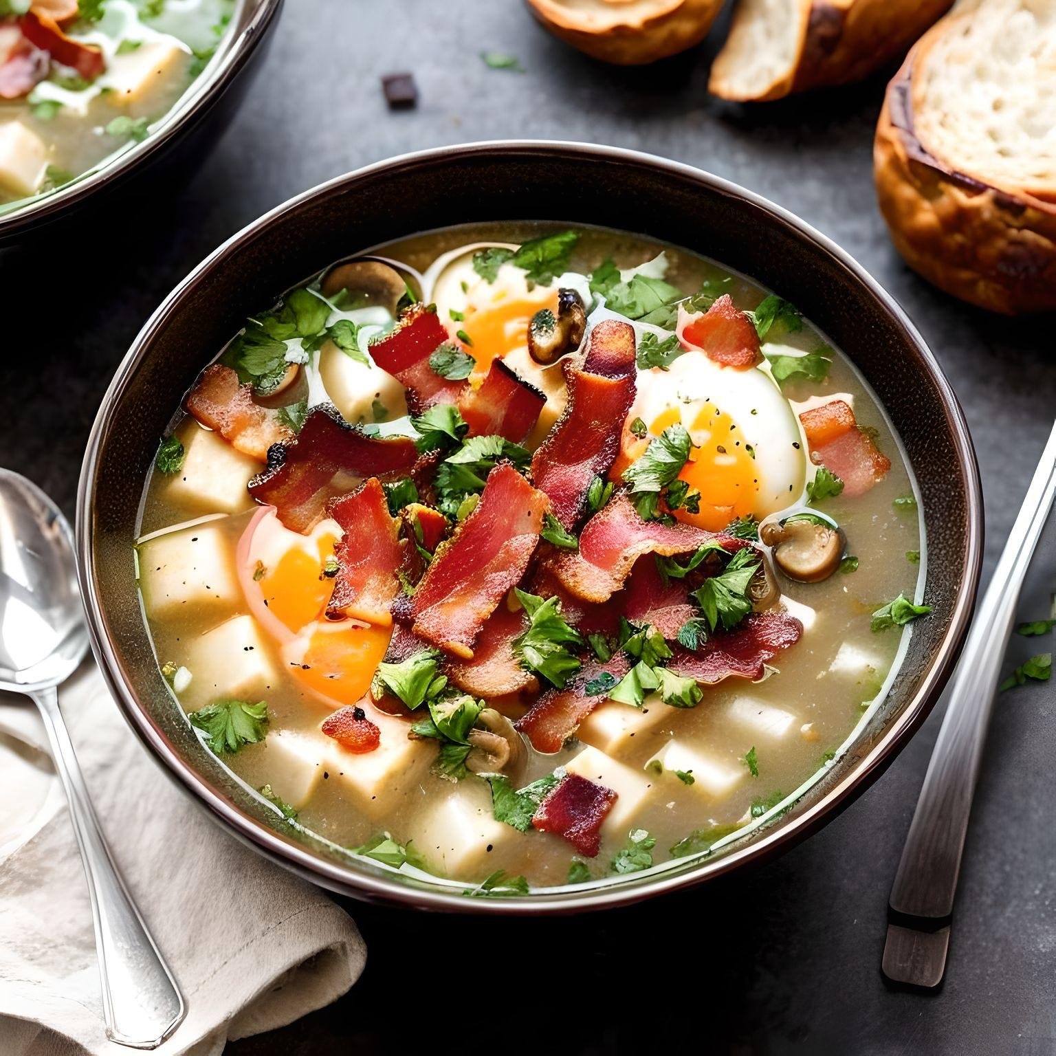 Shiitake Mushroom Soup Recipe